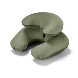Tchibo - Aufblasbares Nackenkissen - khaki