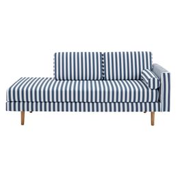 Tchibo - Recamiere &raquo;Ivo&laquo; - 190x87x81cm - braun - Baumwolle / Polyester / Buchenholz