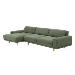 Tchibo - Ecksofa &raquo;Penelope&laquo; - 283x133x68cm - braun - Eichenholz / Polyester / Polyamid