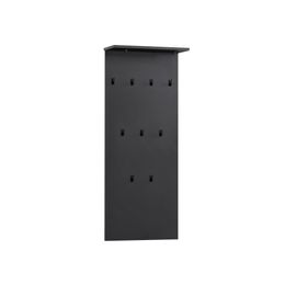 Tchibo - Hakenpaneel &raquo;Janne&laquo; - 50x21x110,5cm - schwarz - Holz / Metall