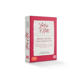 Tchibo - Buch: &raquo;Letters of Note &ndash; Briefe, die die Welt bedeuten&laquo;