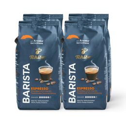 Tchibo - Barista Espresso - 4 x 1 kg Ganze Bohne - Intensit&auml;t: 5/6
