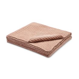Tchibo - Chenille-Wohndecke - ros&eacute;