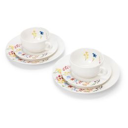 Tchibo - 6-teiliges Kaffeegedeck - creme