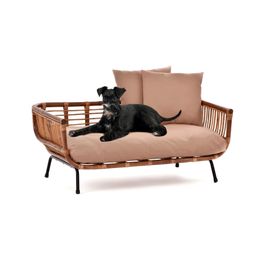 Tchibo - Heimtier-Rattansofa &raquo;Fay&laquo; - wei&szlig;