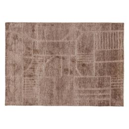 Tchibo - Woood Teppich &raquo;Lovi&laquo; - taupe