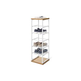Tchibo - Schmales Schuhregal - 28x28x90cm - braun -