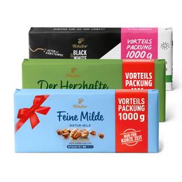 Tchibo - Vorteilspackungen Probierset Filterkaffee - 3 x 1 kg Gemahlen