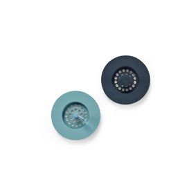 Tchibo - 2 Silikon-Abflusssiebe - blau
