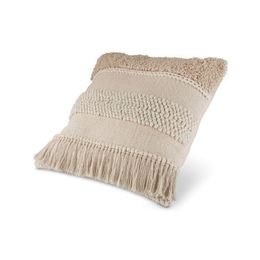 Tchibo - Dekokissen mit F&uuml;llung - beige
