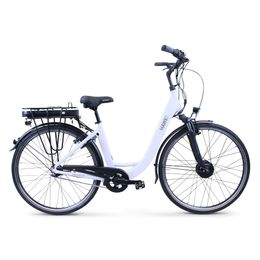 Hawk Bikes-E-Bike &raquo;eCity Wave White&laquo; - wei&szlig;