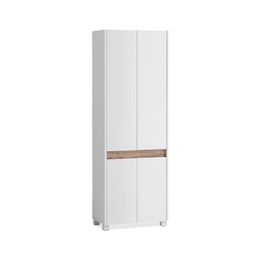 Tchibo - Schuhschrank &raquo;Cosmo&laquo; - 57x33x164,5cm - braun - Holz / Metall / Kunststoff