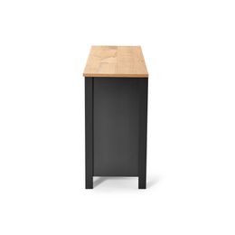 Tchibo - Anrichte mit Schiebet&uuml;ren - 127x41x77,5cm - schwarz -