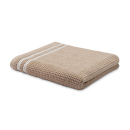 Vestio-Badetuch mit Waffelmuster - beige