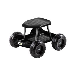 Tchibo - Rollsitz-Gartenwagen - schwarz
