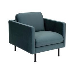 Tchibo - Sessel &raquo;Nathan&laquo; - 76x89x78cm - schwarz - Polyester / Holz / Metall