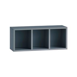 Tchibo - Regal &raquo;Bjarne&laquo; - 60x21,5x24,5cm - blau - Holz