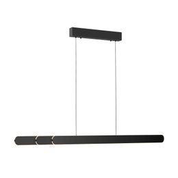 Paul Neuhaus LED-Pendelleuchte &raquo;Adriana Round&laquo; - 160x5,5x60cm - schwarz - Eisen / Polystyrol