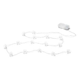 Tchibo - LED-Microlichterkette &raquo;Blumen&laquo; - silber