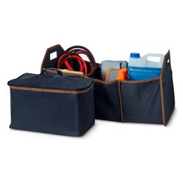 Tchibo - Faltbare Kofferraumtasche - blau