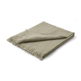 Tchibo - Musselin-Plaid - beige