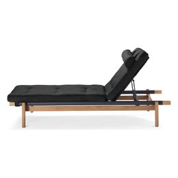Tchibo - Relaxliege inkl. Auflage - 199,5x83x30,5cm - anthrazit -