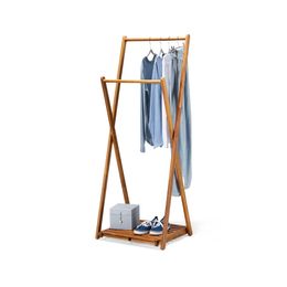 Tchibo - Klappbarer Massivholz-Kleiderst&auml;nder - 60x45x150cm - akazie -