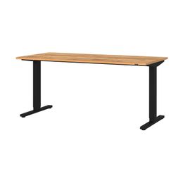 Tchibo - Elektrisch h&ouml;henverstellbarer Schreibtisch - 160x80x73cm - schwarz - Holz / Metall