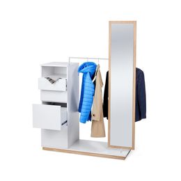 Tchibo - Kommode - 130x45x178,5cm - braun - Holz / Eschen-Massivholz / Echtholzfurnier