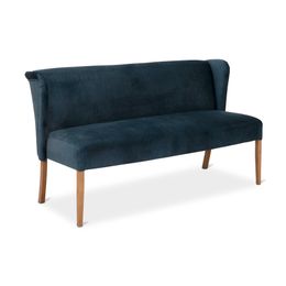 Tchibo - Polsterbank &raquo;Hendrick&laquo; - 160x65x90cm - dunkelblau - Polyester / Buchenholz