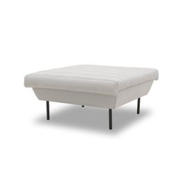 LOOKS by Wolfgang Joop Hocker - 90x105x45cm - silber - Polyester / Holz / Vlies