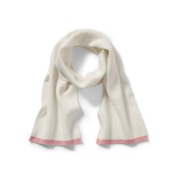 Tchibo - Strickschal mit Wolle - creme