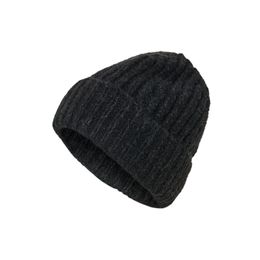 Tchibo - Strickm&uuml;tze mit Wolle - anthrazit