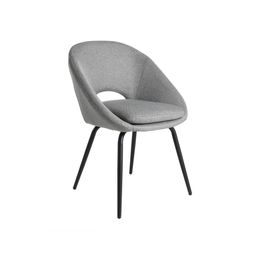 Eglo 2er-Set St&uuml;hle &raquo;GuaGua&laquo; - 53x56x80cm - schwarz -