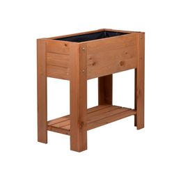 Tchibo - Hochbeet &raquo;Urban&laquo; - 40x80,5x78,5cm - braun - Holz