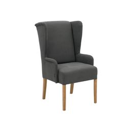 Tchibo - Dining-Sessel mit Armlehne &raquo;Hendrik&laquo; - 62x64x107cm - braun - Polyester / Buchenholz / Buchenholz