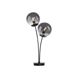 Tchibo - Just Light Tischleuchte &raquo;Big Widow&laquo; - 33,5x16x60cm - schwarz - Eisen / Glas