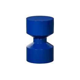 Tchibo - Woood Beistelltisch &raquo;Ferry&laquo; aus Metall - 30x30x47cm - blau -