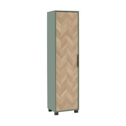 Tchibo - Hochschrank &raquo;Piazza&laquo; - 40,3x33x157,8cm - schwarz - Holz / Kunststoff / Metall