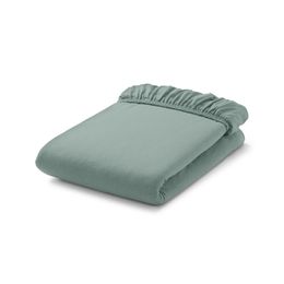 Tchibo - Jersey-Spannbettlaken - Mint