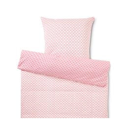 Tchibo - Jersey-Bettw&auml;sche - rosa