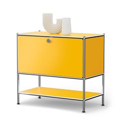 Tchibo - Sideboard Metall "CN3" mit 1 Klappenfach - 77,5x40x71,5cm - chrom - Stahl / Aluminium / Kunststoff