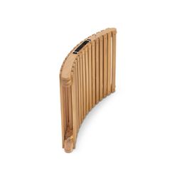 Tchibo - Zusammenklappbare Wellenliege &raquo;Lenja&laquo; - 186,5x61,5x0cm - taupe -