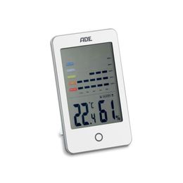 Tchibo - ADE Digitales Hygrometer mit Schimmelalarm - wei&szlig;