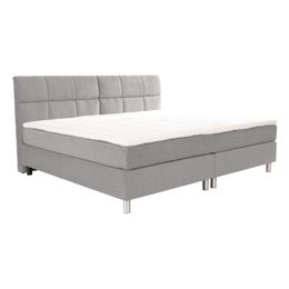 Tchibo - Familienbett - 240x213x121cm - silber - Holz / Polyester / Aluminium