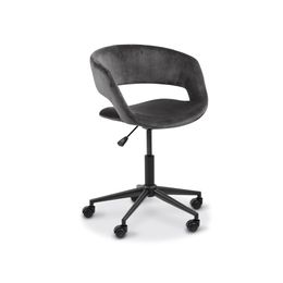 Tchibo - B&uuml;rostuhl - 56x54x87cm - grau - Polyester / Metall