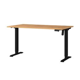 Tchibo - Elektrischer Schreibtisch &raquo;Profi&laquo; - 1x14,5x96,5cm - schwarz - Holz / Metall