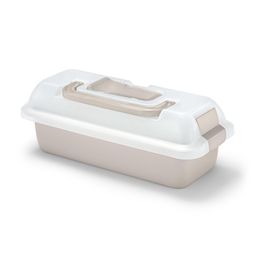 Tchibo - Kastenform mit Transportdeckel - beige
