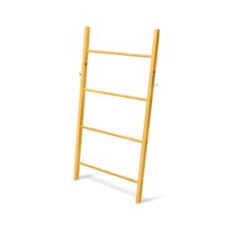 Tchibo - Holzleiter mit Haken - silber
