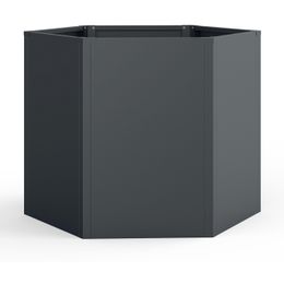 Tchibo - Metall-Hochbeet - 100x100x77cm - anthrazit - Stahl